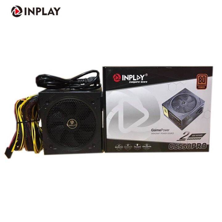 Inplay GS Series GS650/550pro 650/550W True Rated PSU Power Supply 80 ...