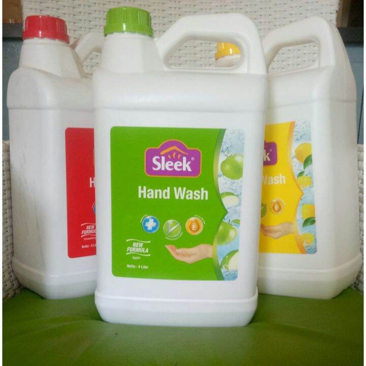 SLEEK HAND WASH JERIGEN 4L | Lazada Indonesia