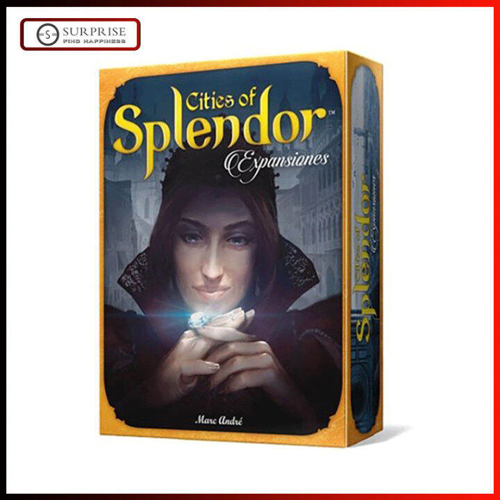 Cities of Splendor - the Expansions Pack of Splendor Board Game Party ...