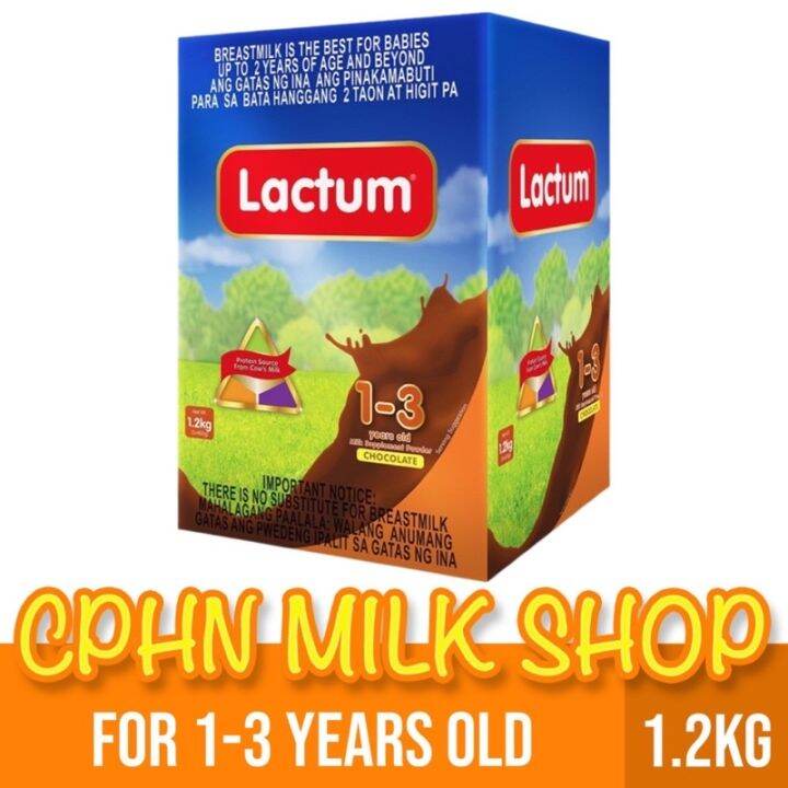 Lactum 1-3 Years Old 1.2kg Chocolate Milk Supplement | Lazada PH