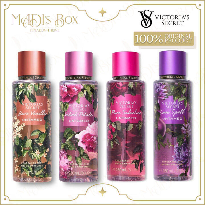 Victoria's Secret | Bare Vanilla Untamed, Velvet Petals Untamed, Pure ...