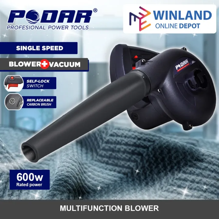 INGCO PODAR Original High Speed 2 in 1 Electric CPU Dog Blower + Vacuum ...