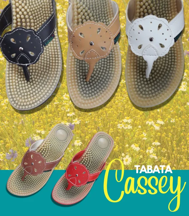 Tabata Cassey Sandals for Women with Massage Foot-bed| Tabata Ladies ...