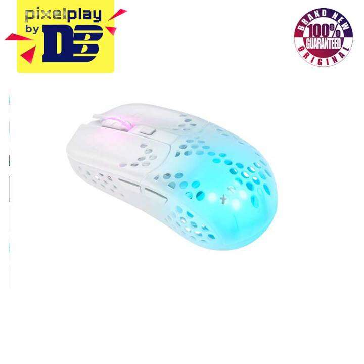 XTRFY MZ1 RGB Ultra-Light Wireless Gaming Mouse (White) | Lazada PH