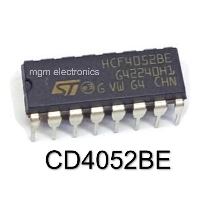 CD4052 CD4052BE DIP16 multiplexer/de-multiplexer, Original IC | Lazada PH