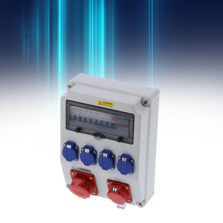 Wall‑Mounted Industrial Socket Box Electric Shock Industrial Socket Box ...