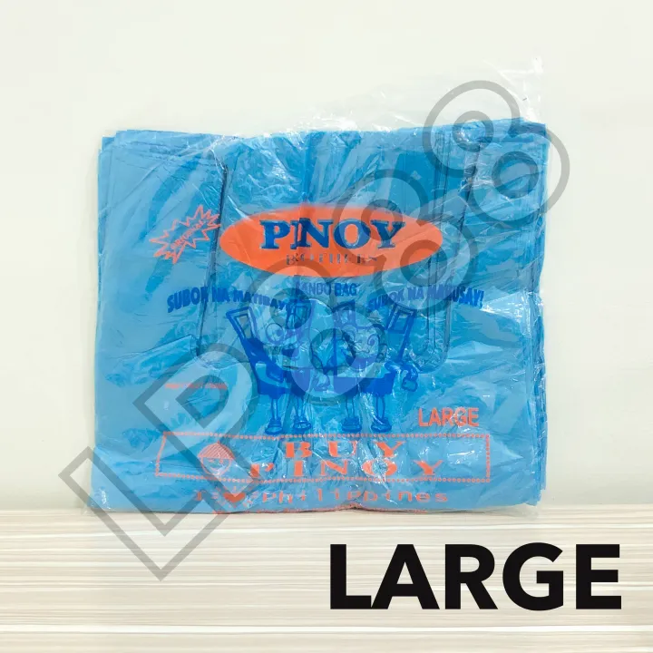 LARGE Buy Pinoy Plastic Sando Bag - ASSORTED COLORED | Lazada PH