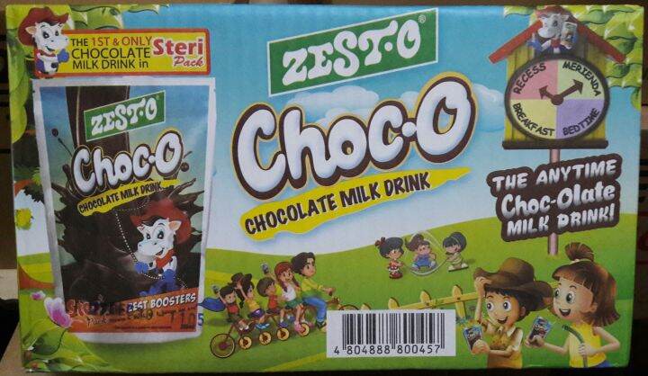 Zesto Choc-O Chocolate Milk Drink (180ml x 10 packs) | Lazada PH