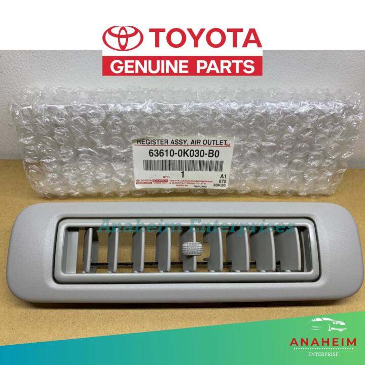 Toyota Fortuner 2008 - 2015 Aircon Vent Outlet Gray - 63610-0K030-B0 ...