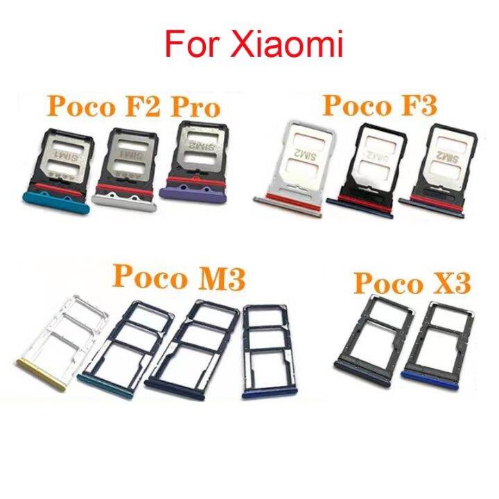 SIM Card Tray Holder For Poco F1 F2 F3 M3 X3 NFC Pro | Lazada PH