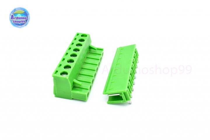 Terminal Block PCB connector 8P / 2EDGK 5.08mm plug-in ( 1 ชุด ผู้+เมีย ) | Lazada.co.th