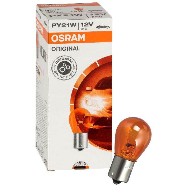 Osram Lampu Signal Lampu Sen Lampu Senja Lampu Rem Mobil Avanza Dan Lainnya PY21W 7507 | Lazada ...