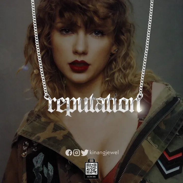 Kinang: reputation Necklace (Taylor Swift inspired) | Lazada PH
