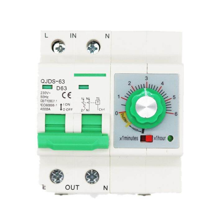 Water Pump Motor Timer Countdown Circuit Breaker With Time Function 0