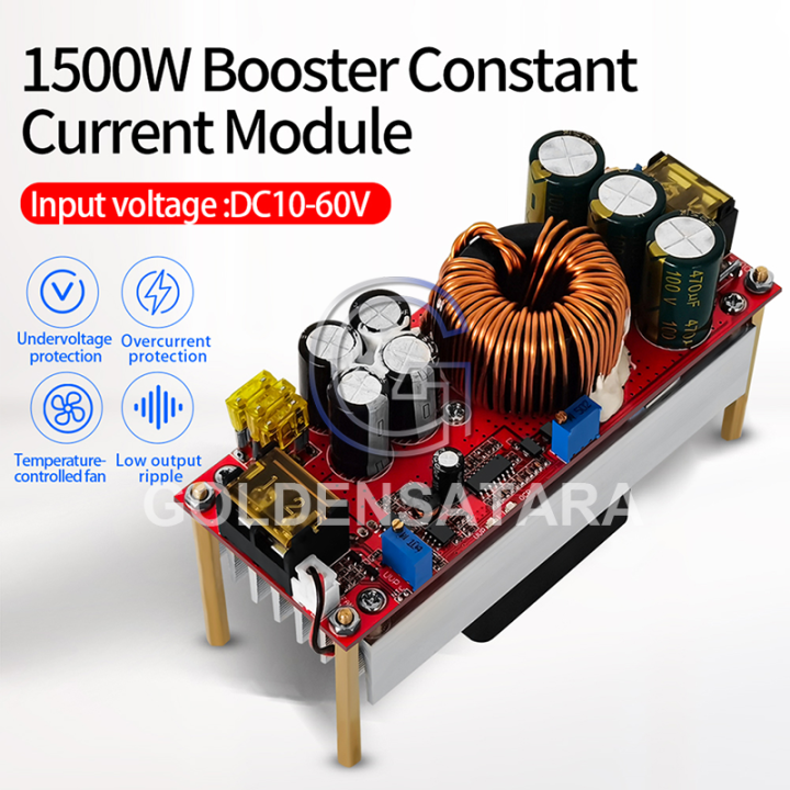 1500W DC - Power Supply Step Up High Power DC-DC Boost Module Converter ...