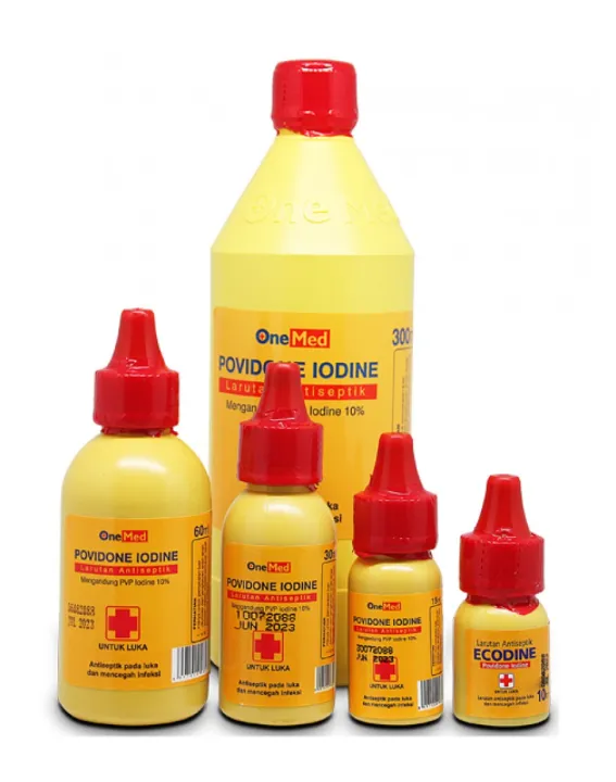 Onemed Povidone Iodine Ecodine 60 ml Obat Merah Antiseptik 60ml ...