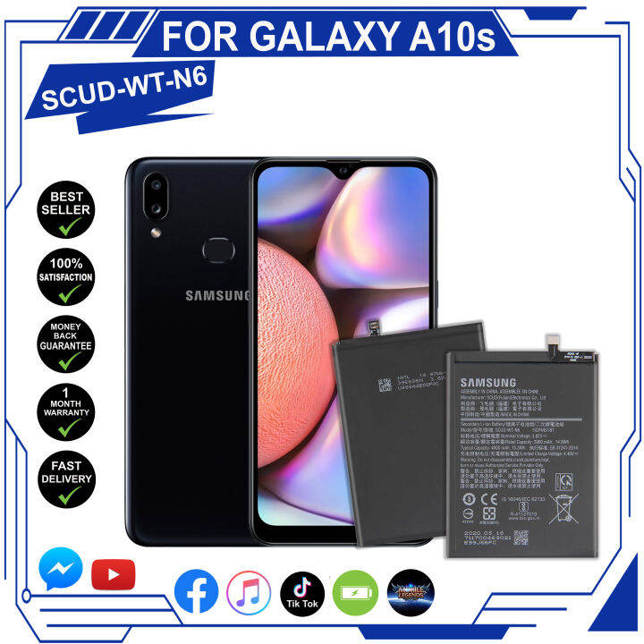 Samsung Galaxy A10s SM-A107F/DS Battery Model: SCUD-WT-N6 (4000mAh ...