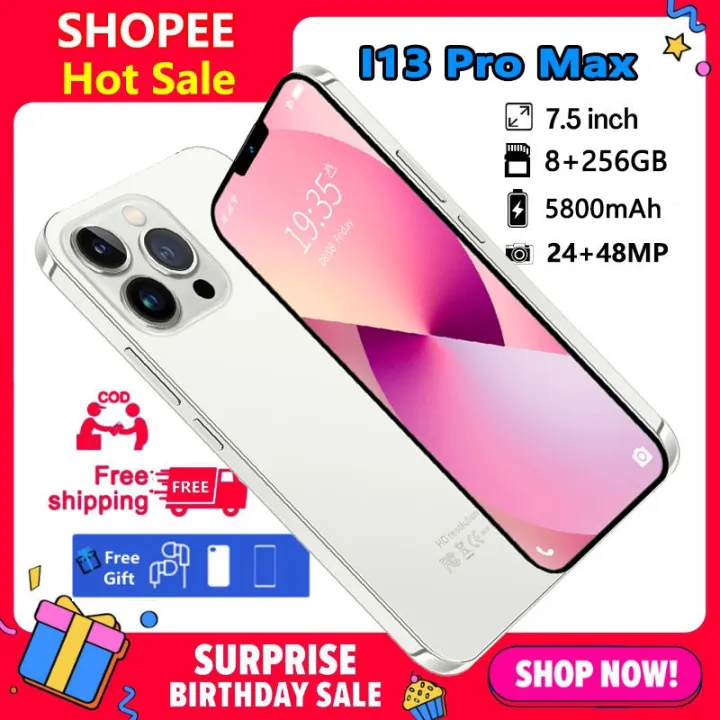 New Arrival Phones Get 60% Off Lowest Price 5G Phones ↖ i13 Pro Max Original Smartphone 16GB+1TB ...