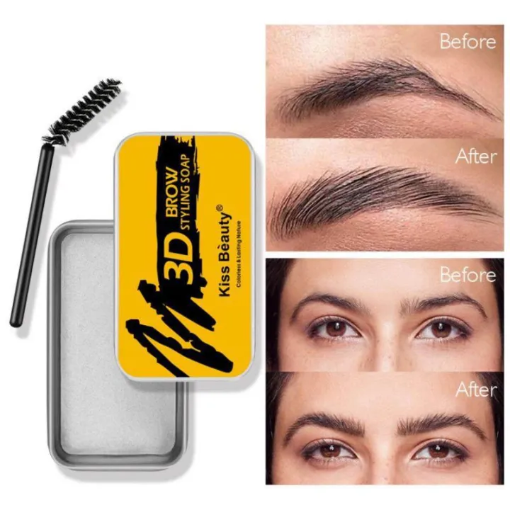 Ss New Kiss Beauty 3d Brow Styling Soap Natural Eyebrows Soap Lazada Ph
