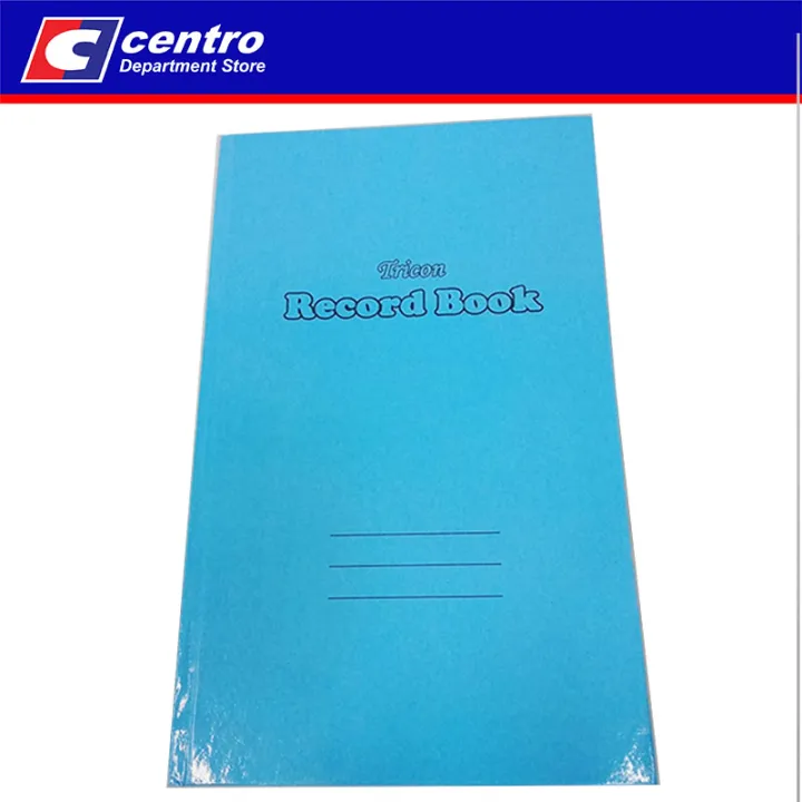 CENTRO TRICON RECORD BOOK /300 PAGES | Lazada PH