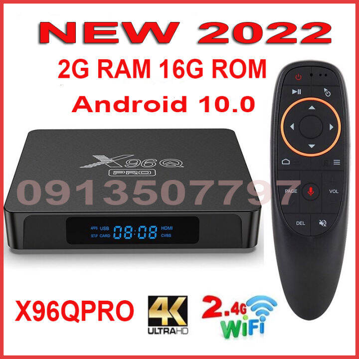 Đầu box X96 android tv box X96Q PRO ram 2g rom 16g tặng chuột bay tìm ...