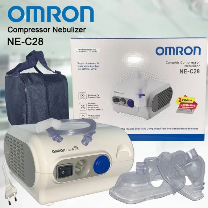 OMRON CompAir Compressor Nebulizer NE-C28 (Heavy Duty Compressor ...