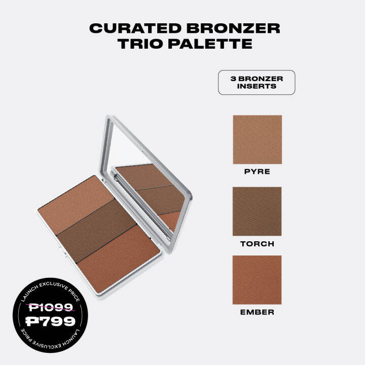 Issy Curated Bronzer Trio Palette | Lazada PH
