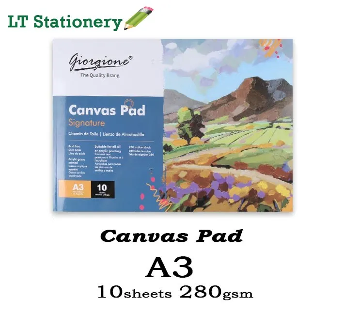 Giorgione signature Canvas Pad 10sheets / 280gsm | Lazada PH