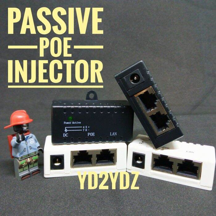 passive poe injector 1 Port 1port pasif power over ethernet modem wifi ...