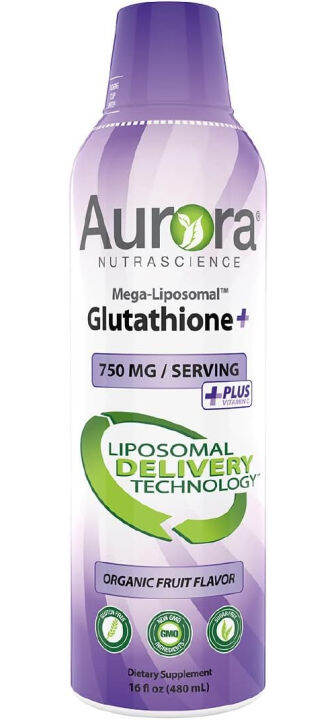 Vida Lifescience Aurora Nutrascience, Mega-Liposomal Glutathione+ Vitamin C, Immune System ...