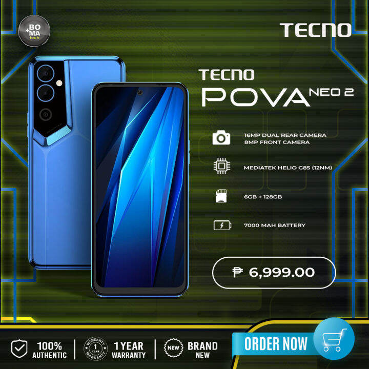 Tecno Pova Neo 2 Le6N 6Gb+128Gb | Lazada PH
