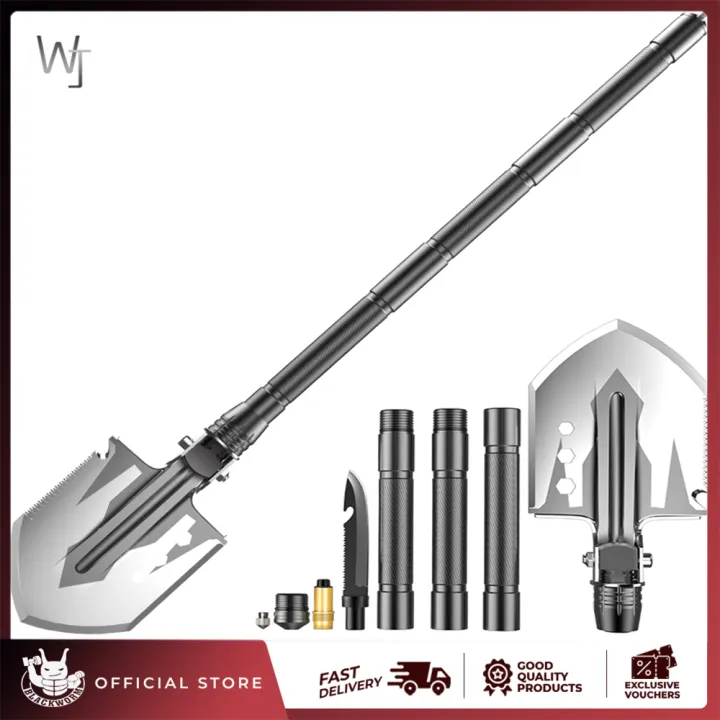 BLACKWORM Military Tactical Multifunction Shovel Outdoor Nuggets Tools ...