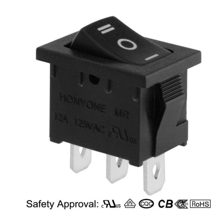 Rocker switch KCD1-103 Boat-Shaped Switch Power Button 3 Foot 3 Gear 15 ...