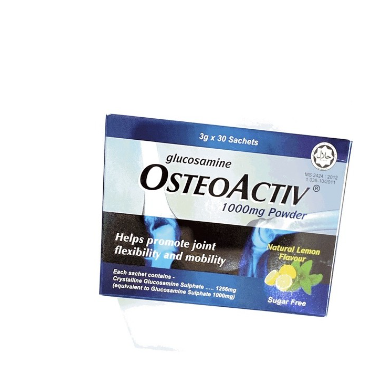 Glucosamine OsteoActiv 1000mg powder 3gx30 sachets expire 06/2026 | Lazada