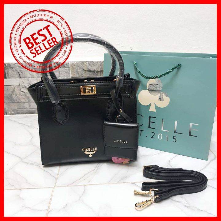 สวยหรู ! กระเป๋าซีเซล CICELLE กระเป๋าผู้หญิง กระเป๋าถือ กระเป๋าสะพาย ...