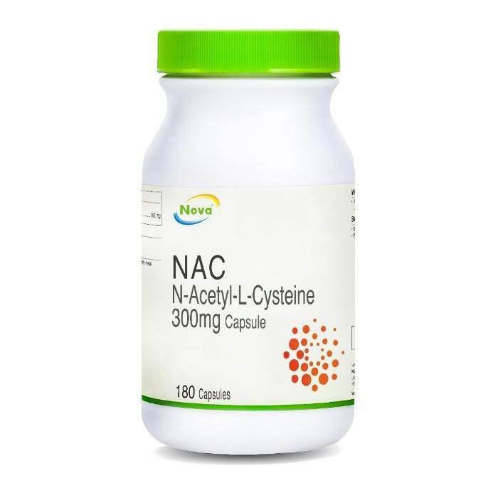 Nova NAC N-Acetyl-L-Cysteine 300mg Capsule (180's) | Lazada