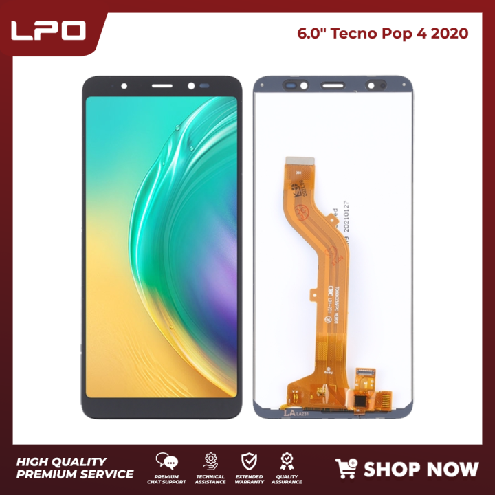 LPO Cellphone LCD Screen 6.0" Tecno Pop 4 d Compatible with BC2c, BC1s ...