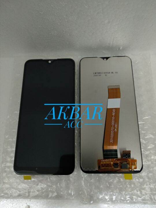 LCD SAMSUNG A01 SOCKET BESAR FULLSET + TOUCHSCREEN BLACK ORIGINAL OEM ...