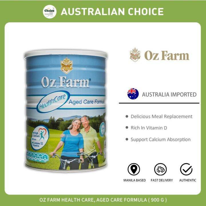 (NEW) Oz Farm Aged Care Formula 900g. | Lazada PH