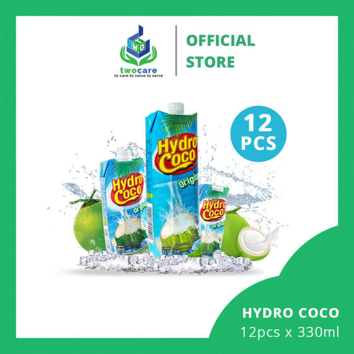 Hydro Coco Original 330 ml Air Kelapa Hydrococo 1 Dus Isi 12 PCS ...