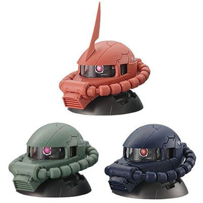 BANDAI Bandai Gundam EXCEED ZAKU HEAD Zhagu Head, the first bomb, all ...
