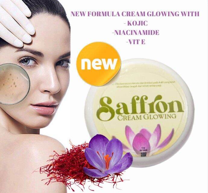 NEW SAFFRON CREAM GLOWING SAFFRON / CREAM SAFFRON | Lazada Indonesia