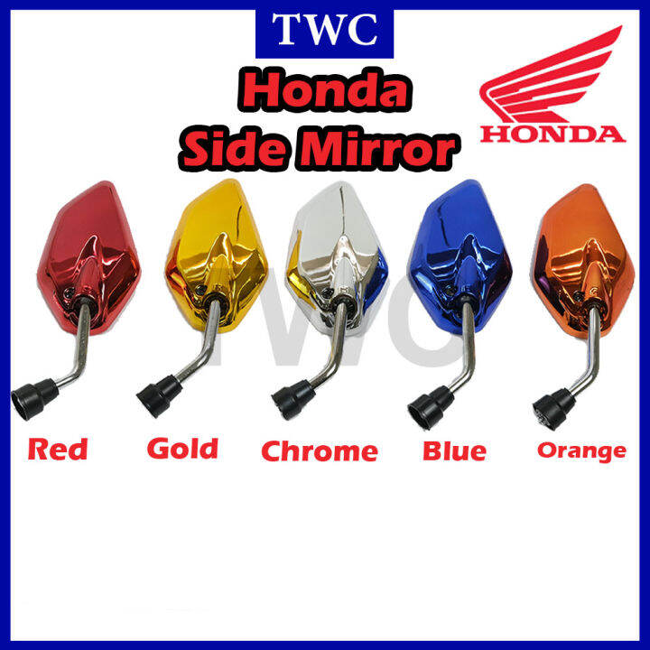 TWC Side Mirror Honda Universal Mirror Honda Motorcycle Dash Ex5 Future ...