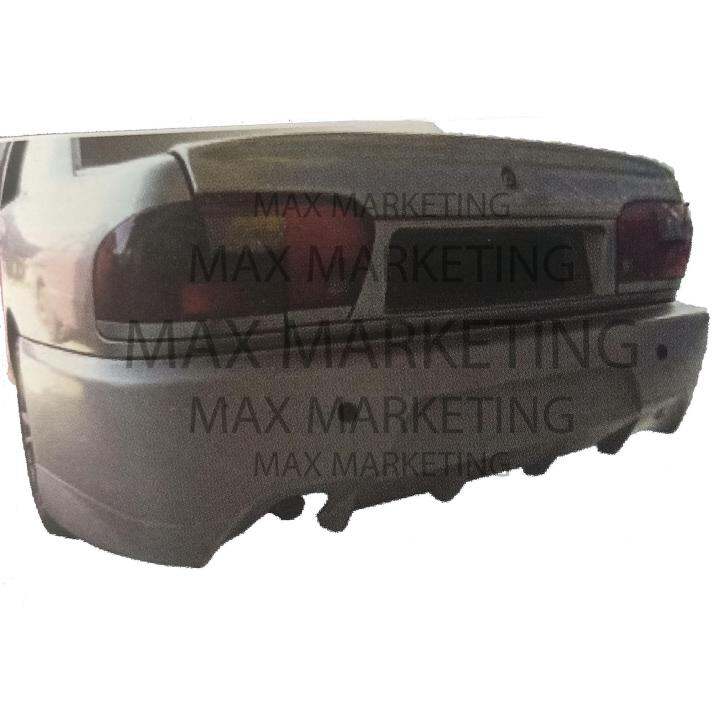 B1034 PROTON WIRA AEROBACK REAR BUMPER (E9) (FIBER) | Lazada