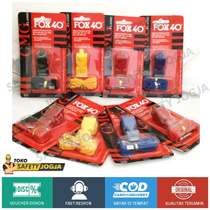 Peluit Fox 40 Pluit Wasit Parkir Pramuka Security | Lazada Indonesia