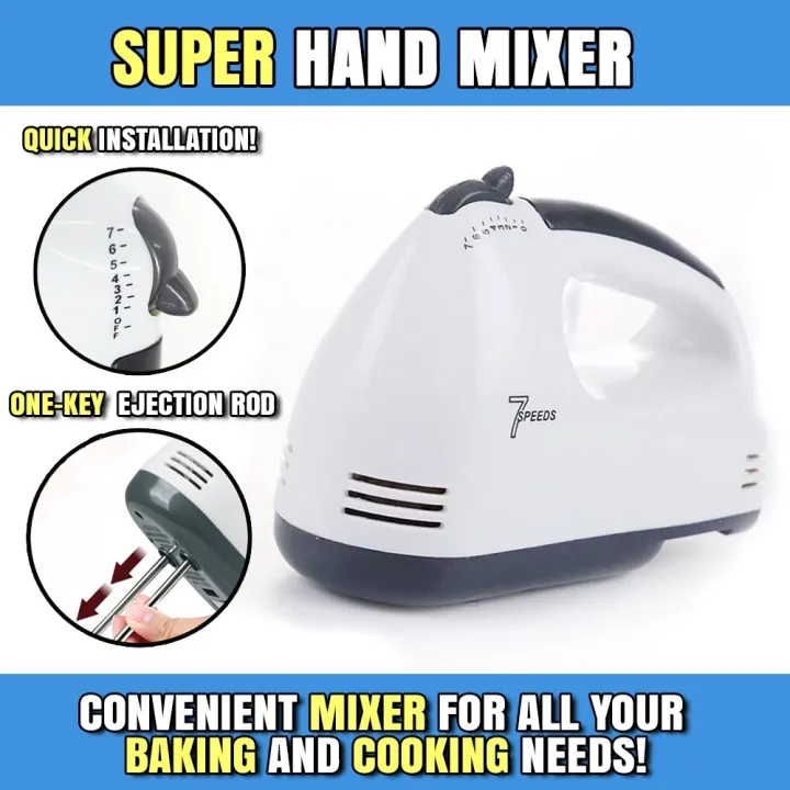 Professional Super Hand Mixer(Super Fast Portable Electric Whisks Hand ...