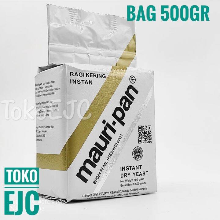 Ragi Instan / Instant Dry Yeast / Bahan Tambahan Mauripan Mauri Pan ...