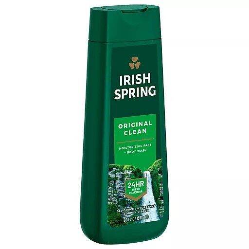 🛒 Irish Spring Original Clean 591ml.ไอริช สปริง ออริจินัล บอดี้ วอช ...