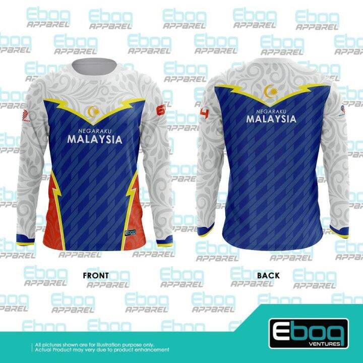 [Ready Stock] Baju Merdeka 10 2021 Sublimation / Baju Merdeka 64 ...
