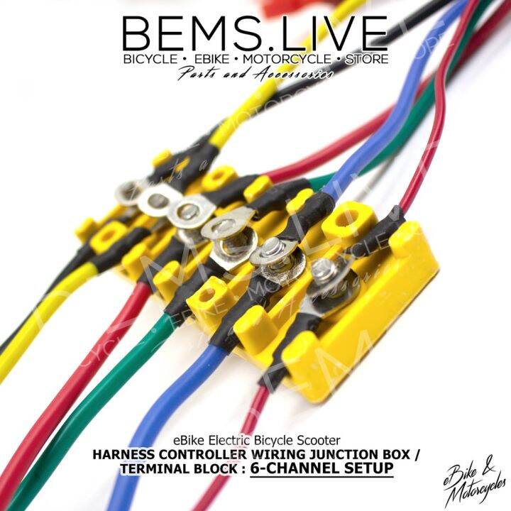 Full Ceramic Harness Controller Wiring JUNCTION BOX TERMINAL BLOCK ...